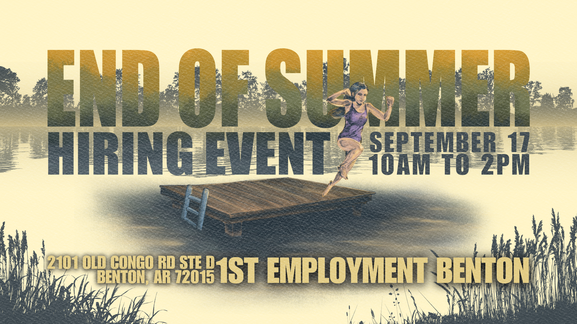 End of Summer | Benton Hiring Event Sign In - 1st Employment